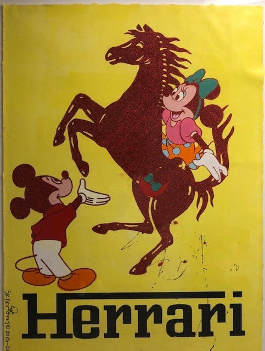 Herrari in Yellow & Black – Avant Gallery